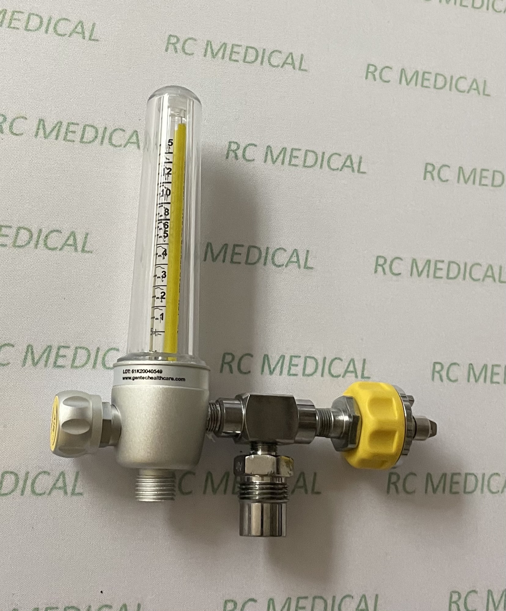 Gentec 15 LPM Air Flowmeter with 50 PSI Auxiliary Valve (PTO) and ...