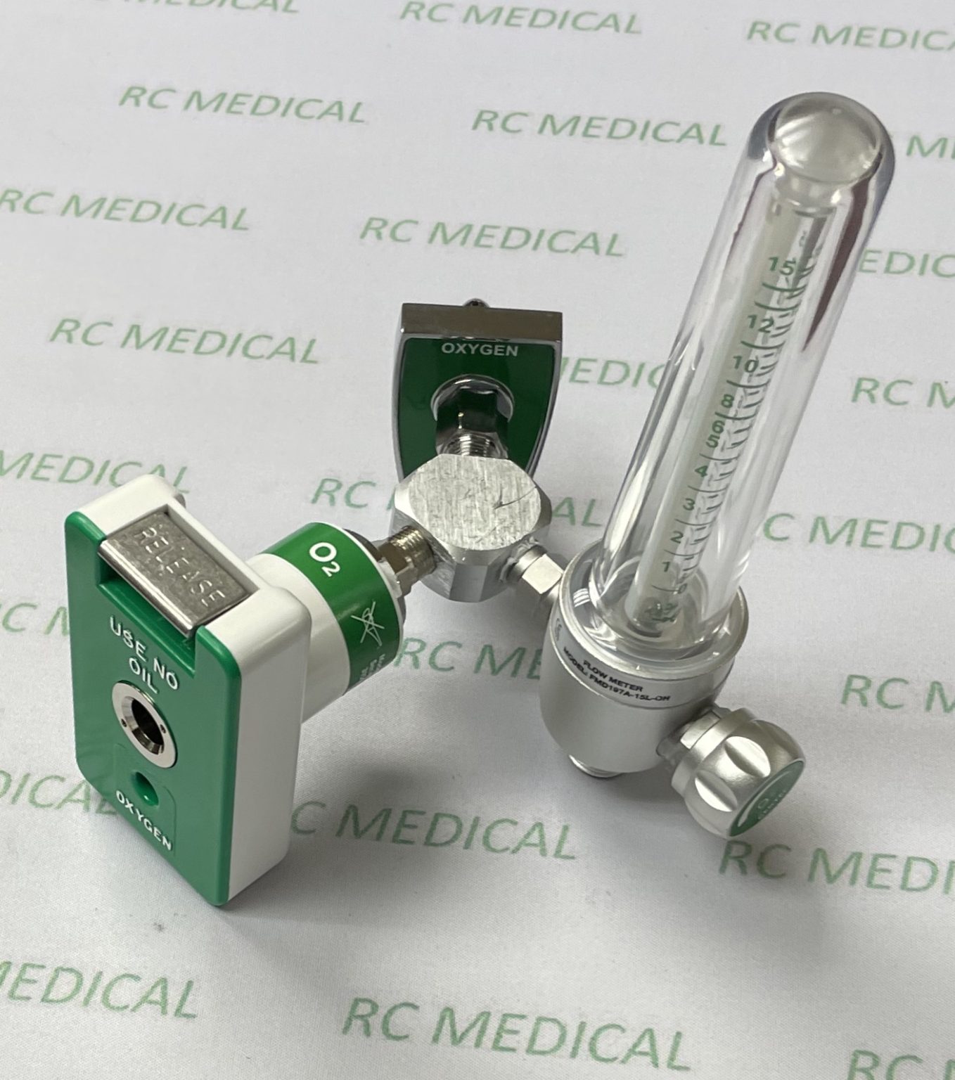 15 LPM O2 Flowmeter for Chemetron Wall Outlet with 50 PSI - Chemetron ...